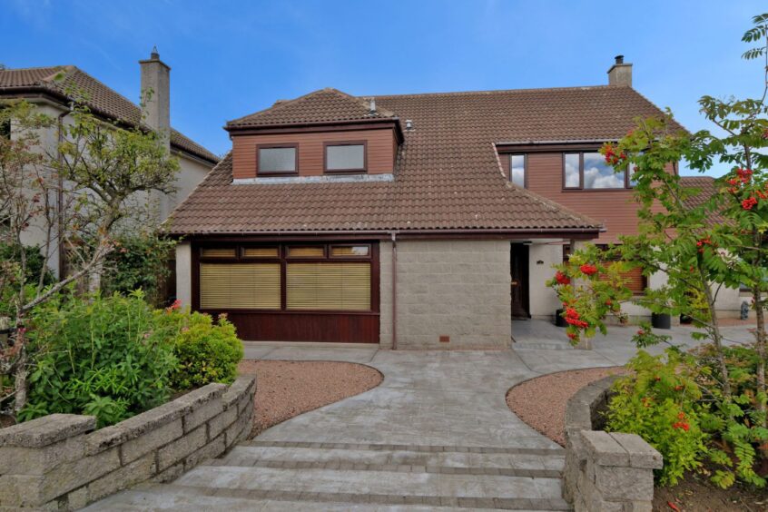 Gillian and Mark's wonderful Westhill property for sale at £420,000
