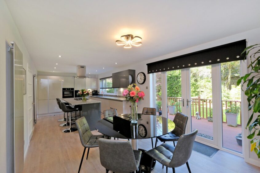 Gillian and Mark's wonderful Westhill property for sale at £420,000