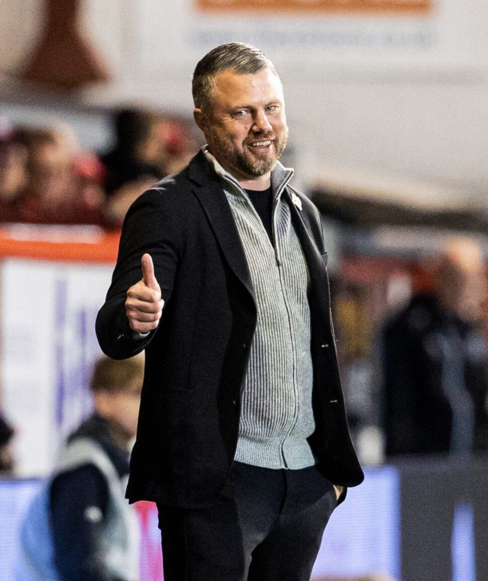 Aberdeen boss Jimmy Thelin hails mental strength in Rangers win