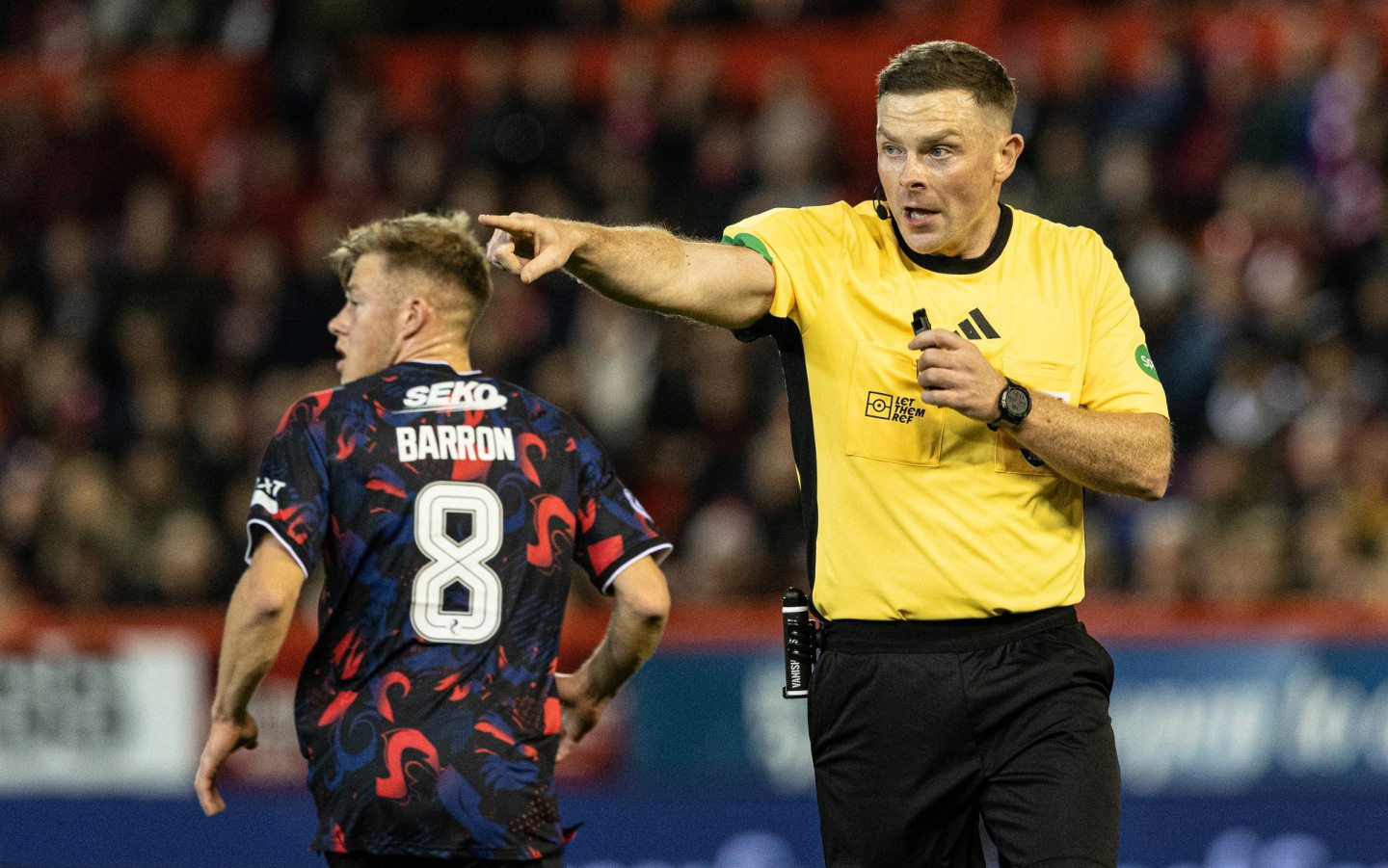 Ref Watch: John Beaton's big decisions in Aberdeen v Rangers
