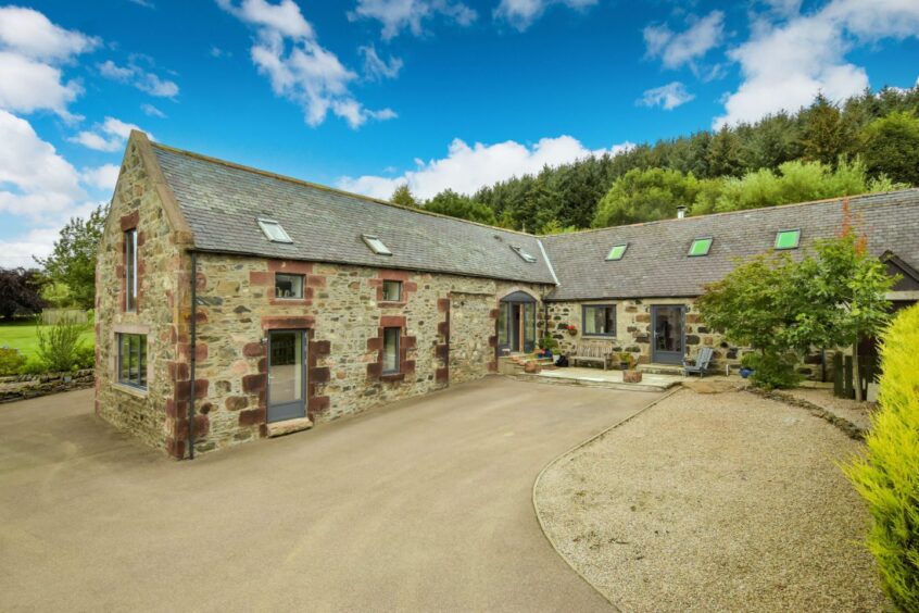 Tim and Alli's Aberdeenshire steading has been a labour of love