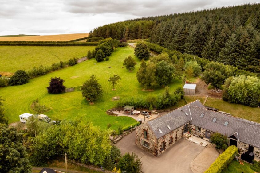 Tim and Alli's Aberdeenshire steading has been a labour of love