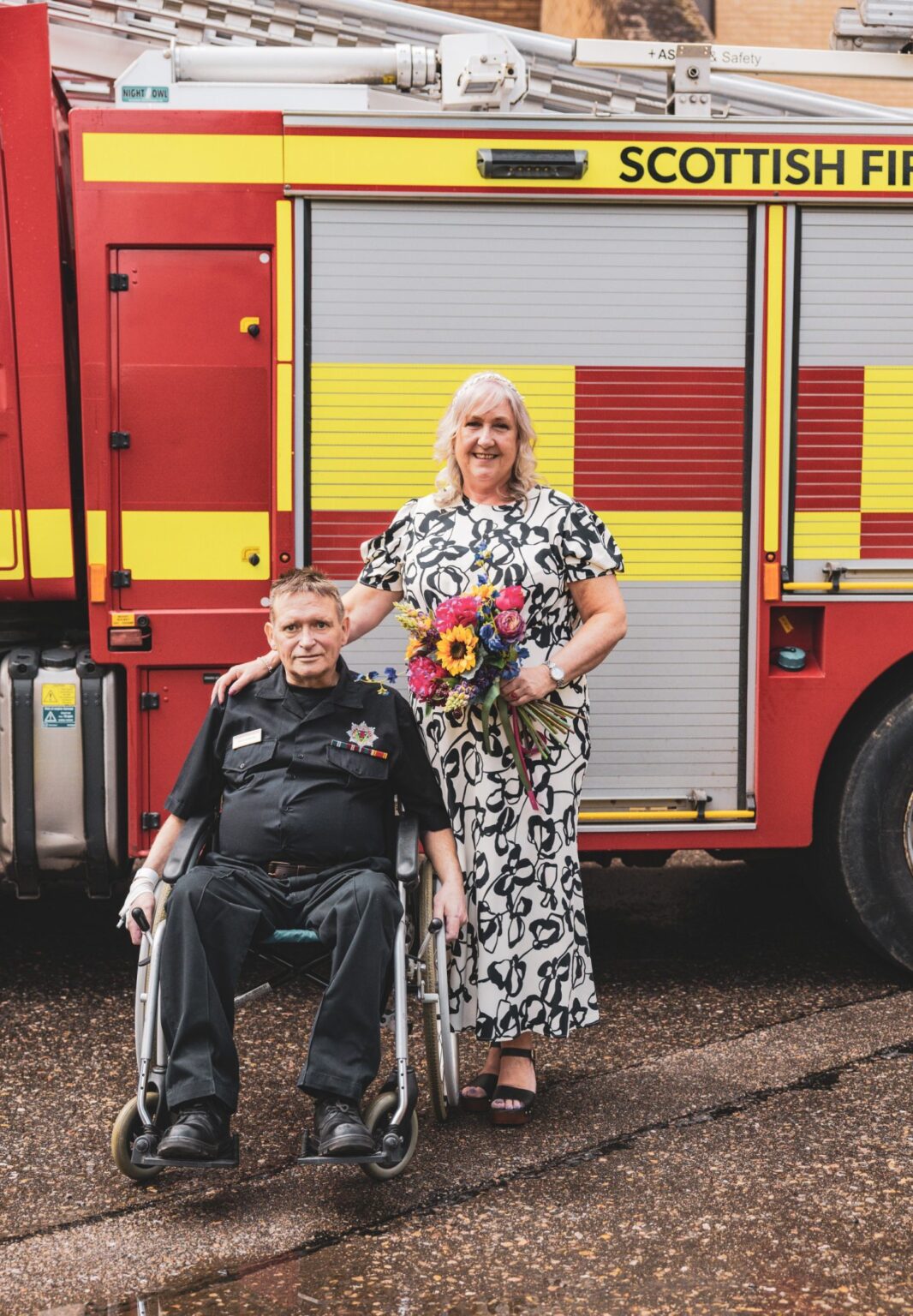 Wife's tribute to Elgin and Inverness fireman Craig Christie