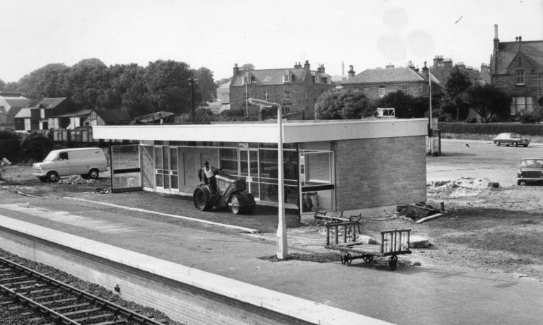 Inside Elgin East railway station: What remains of historic station