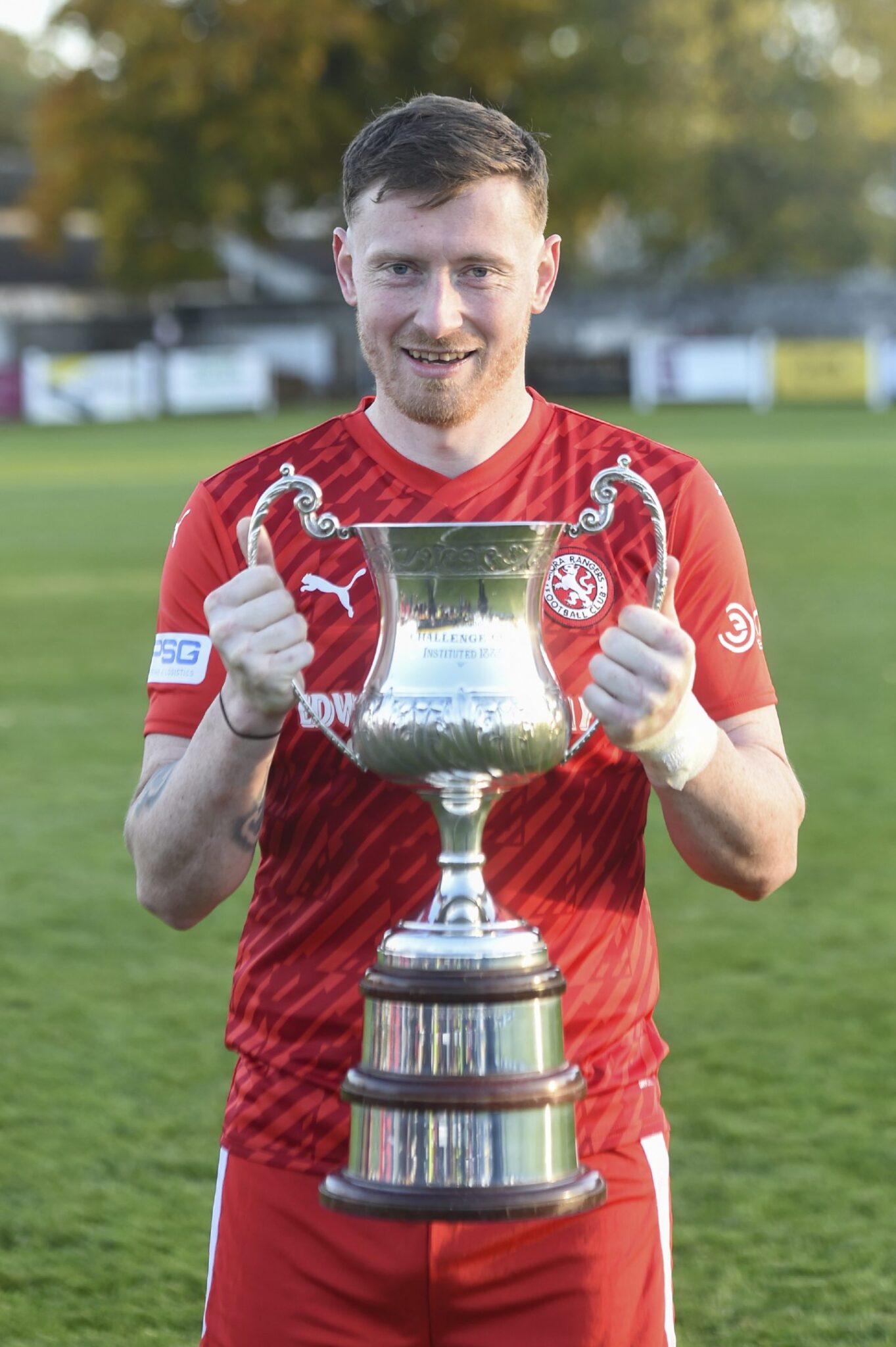 Brora's Shane Sutherland savours hat-trick in front of his son