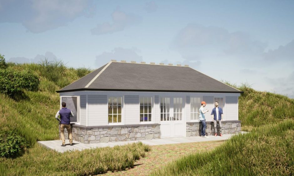 Trump plans halfway house amid sand dunes at Menie golf course