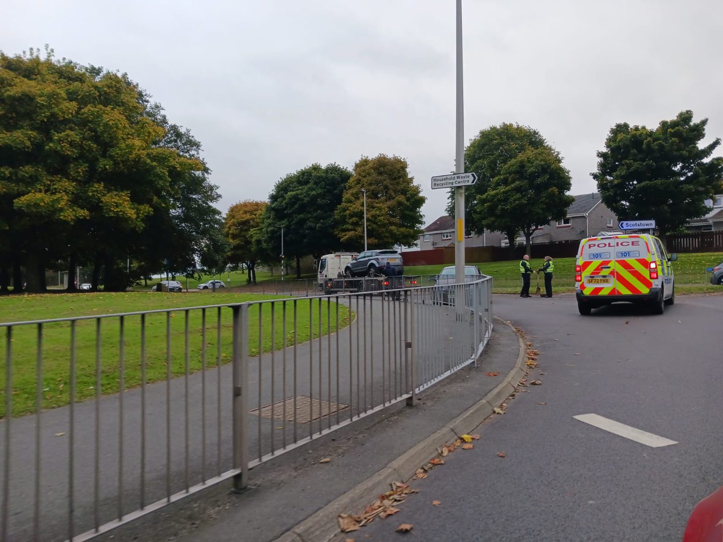 Bridge of Don road closed after two-vehicle crash