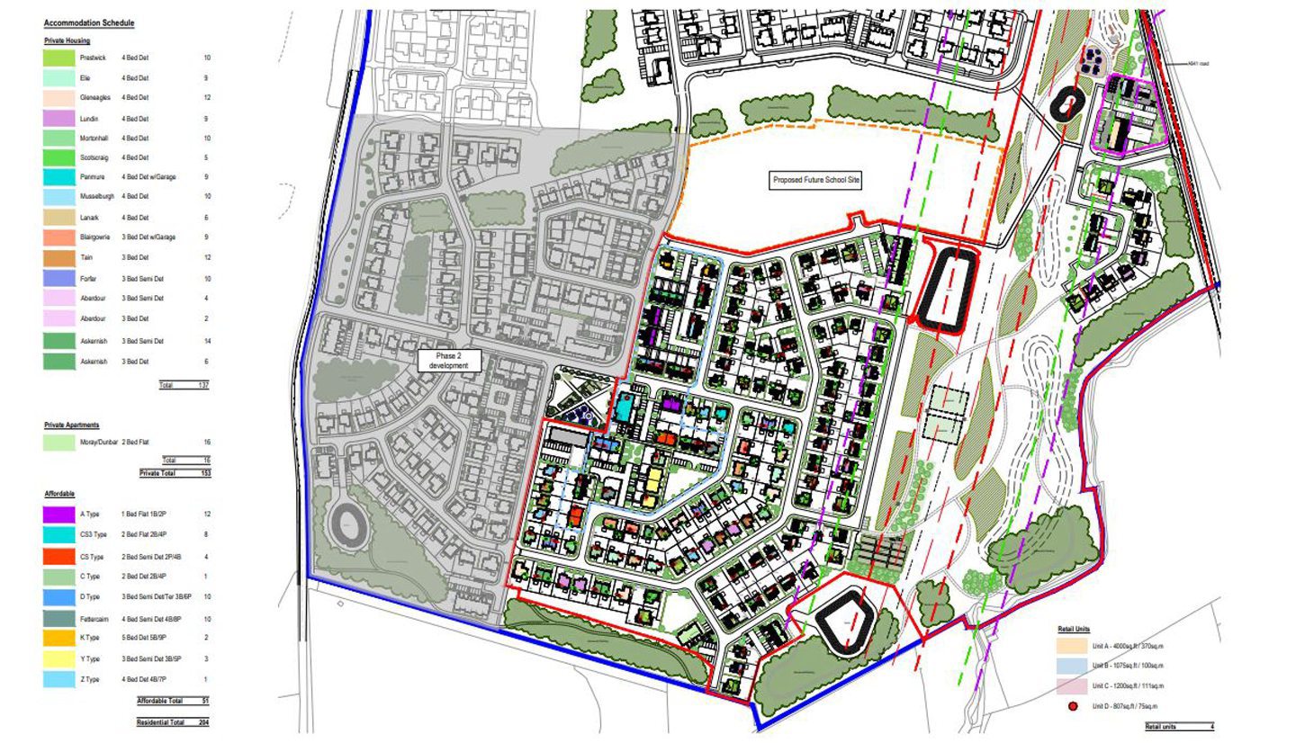 Elgin South homes: Safety fears raised about A941 Rothes road