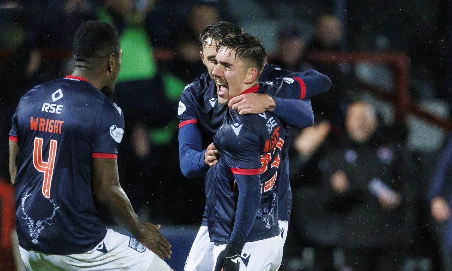 Josh Nisbet on striking tips that saw him net first Ross County goal