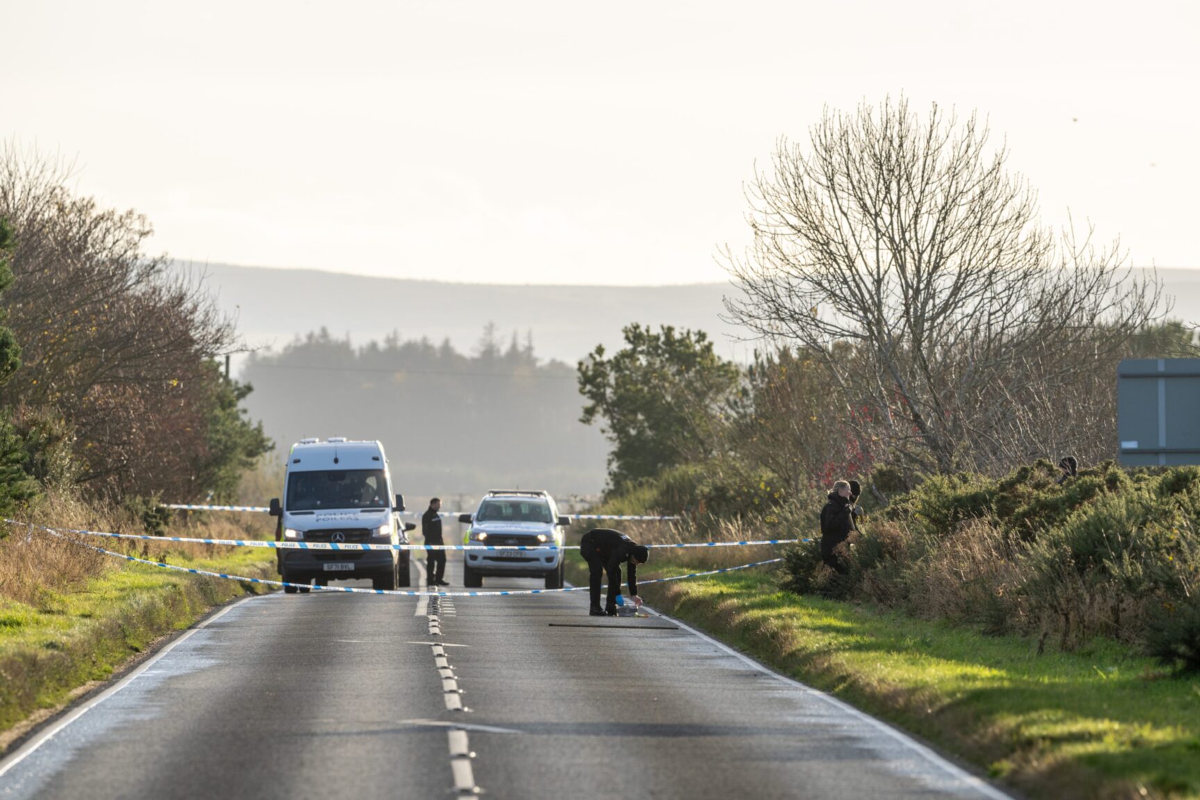 John Geddes: Lossiemouth man 'may have been struck by vehicle'