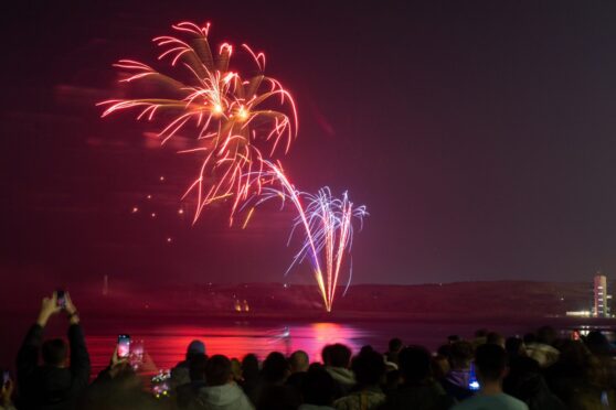Gallery: Aberdeen sky illuminated by spectacular fireworks