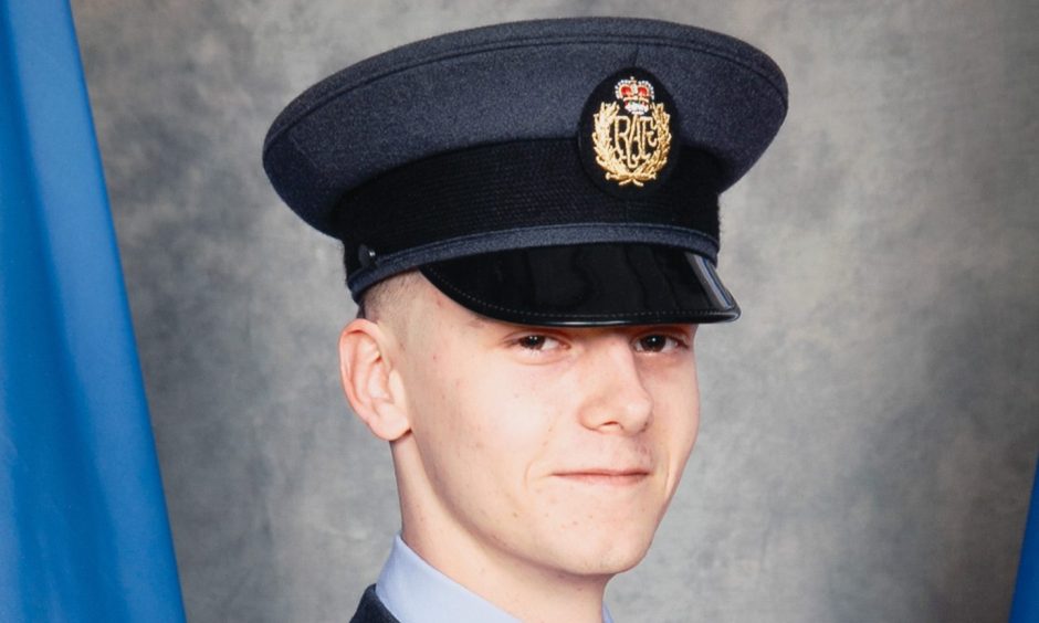 RAF Lossiemouth pays tribute to young Air Specialist David Enbom