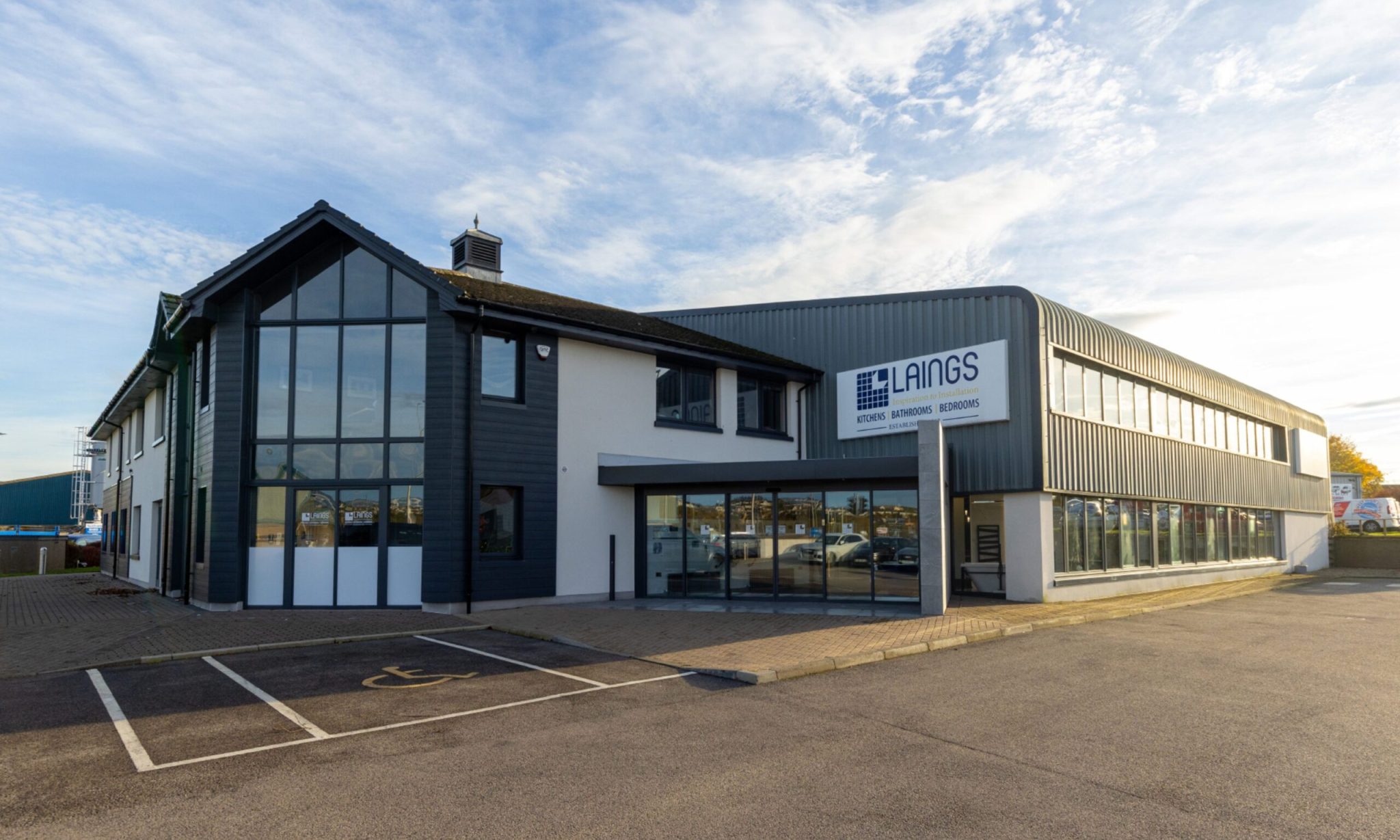 Laings: Inverurie kitchen and bathroom shop on town centre boom