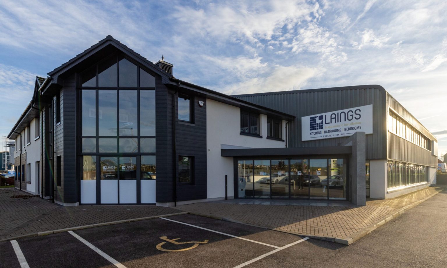 Laings: Inverurie kitchen and bathroom shop on town centre boom