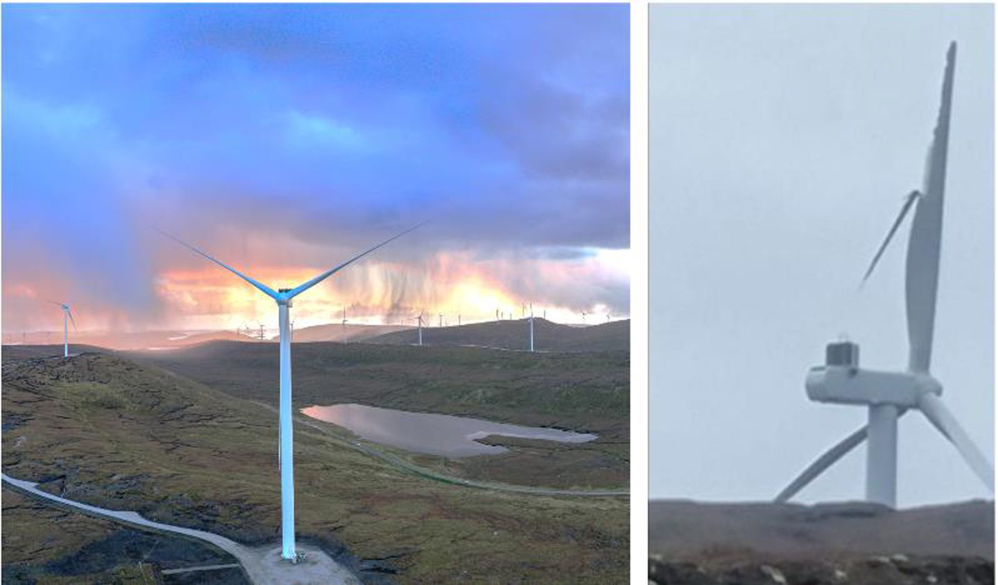 Turbine blade snaps at Viking Wind Farm in Shetland
