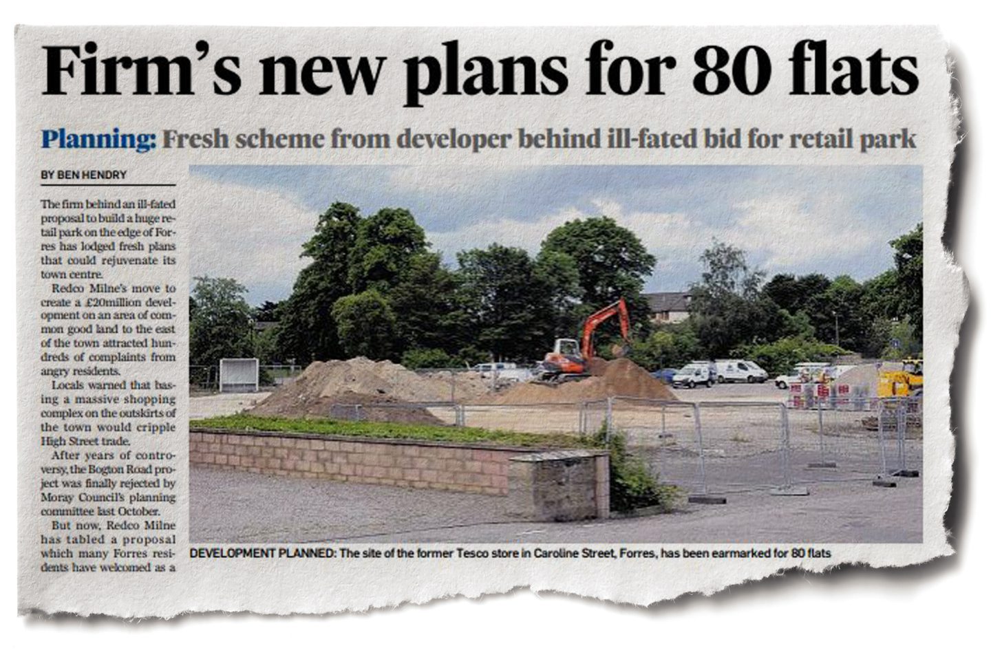 Former Forres Tesco site to be used for family market