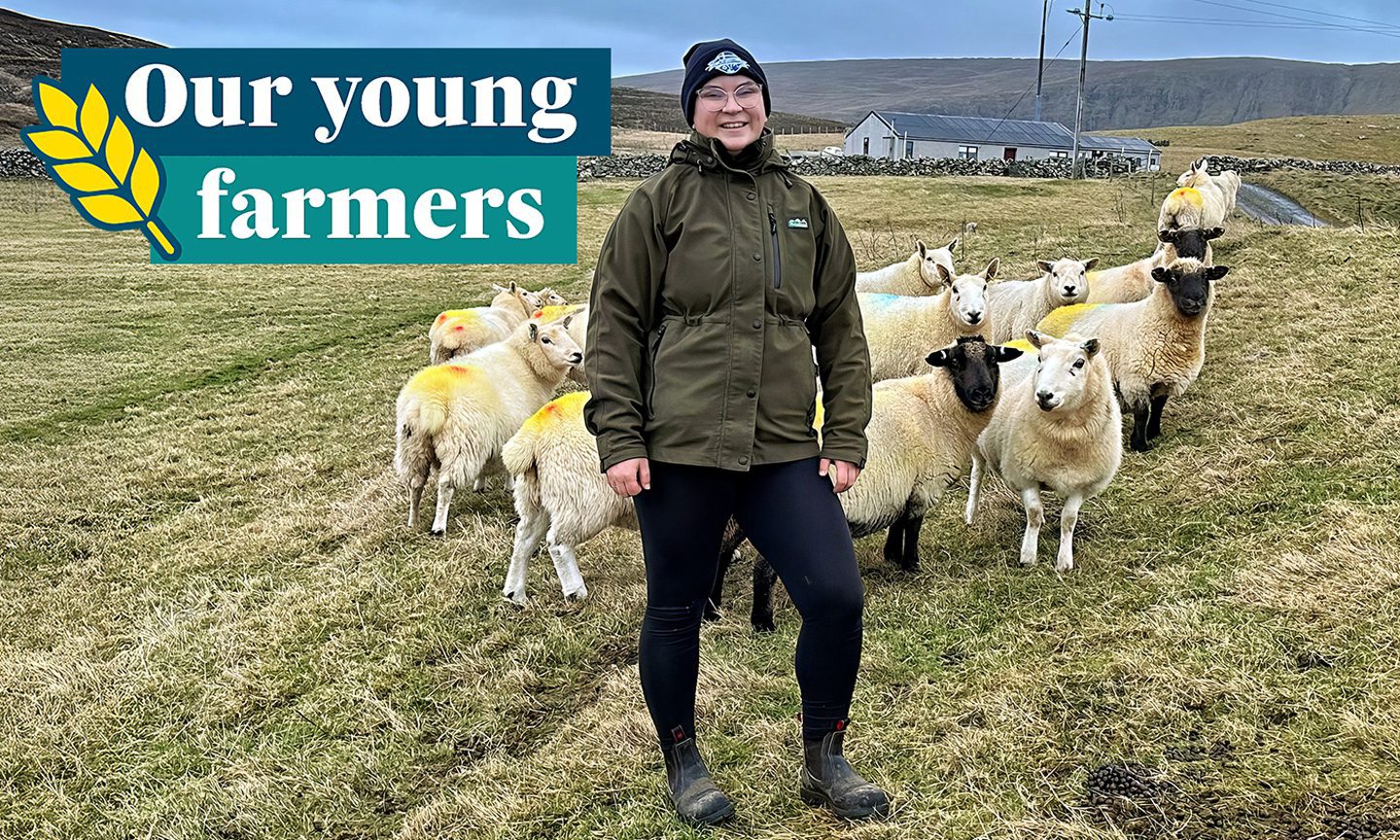 Shetlander Erin Gibson combines nursery work with crofting life