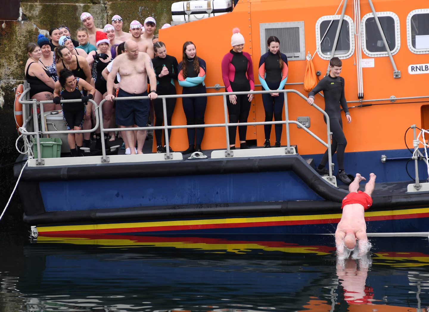 Gallery: Brochers brave Fraserburgh Boxing Day Swim
