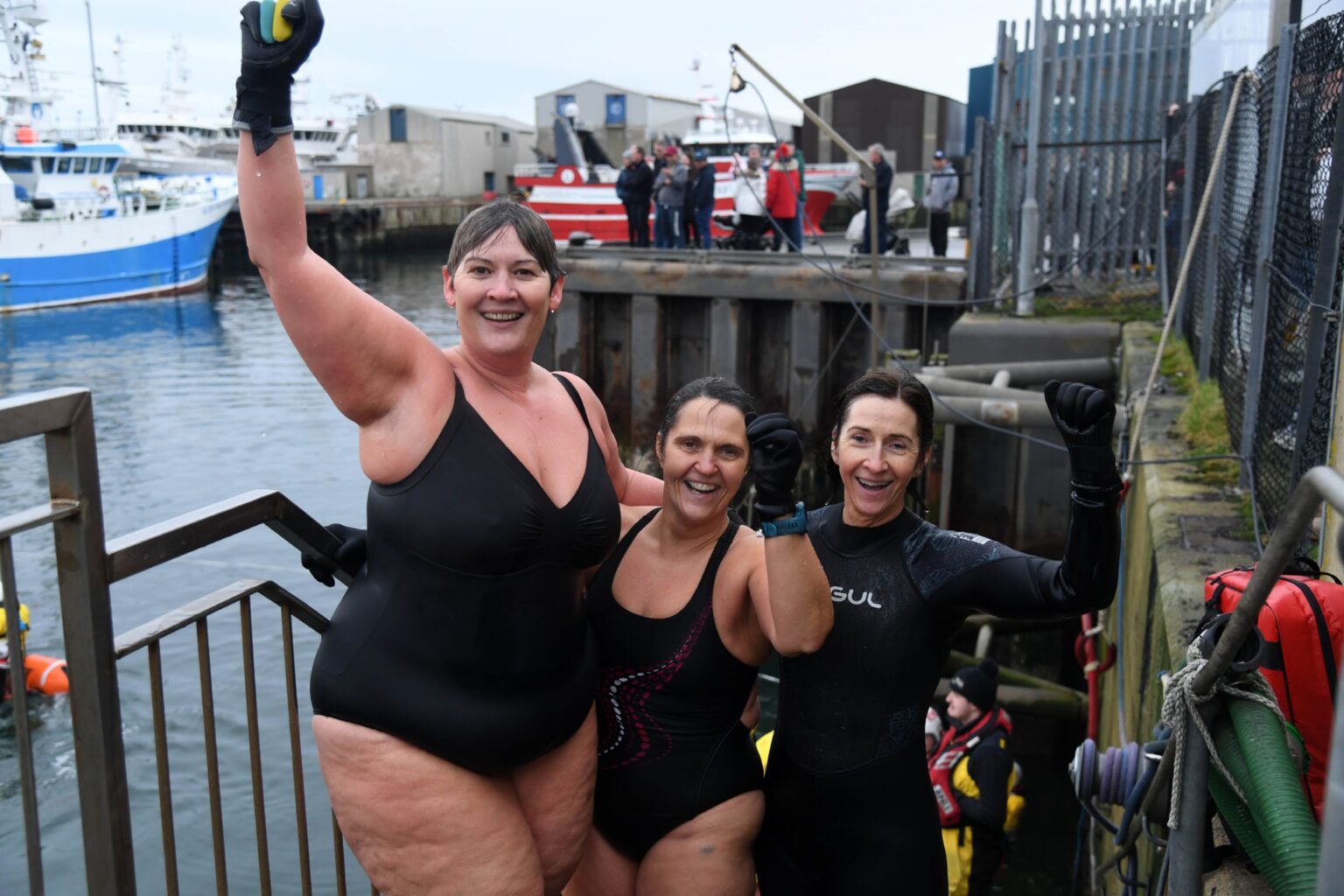 Gallery: Brochers brave Fraserburgh Boxing Day Swim