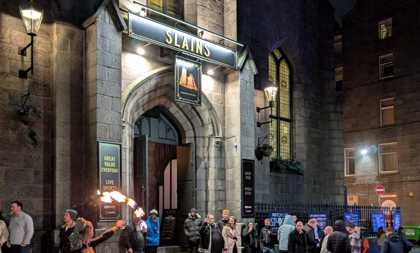 Slains bosses hit back at criticism of Aberdeen bar's revamp