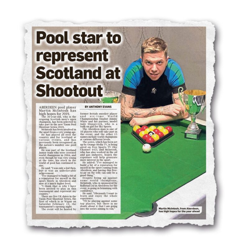 Martinis Aberdeen: Pool player launches New York inspired venue