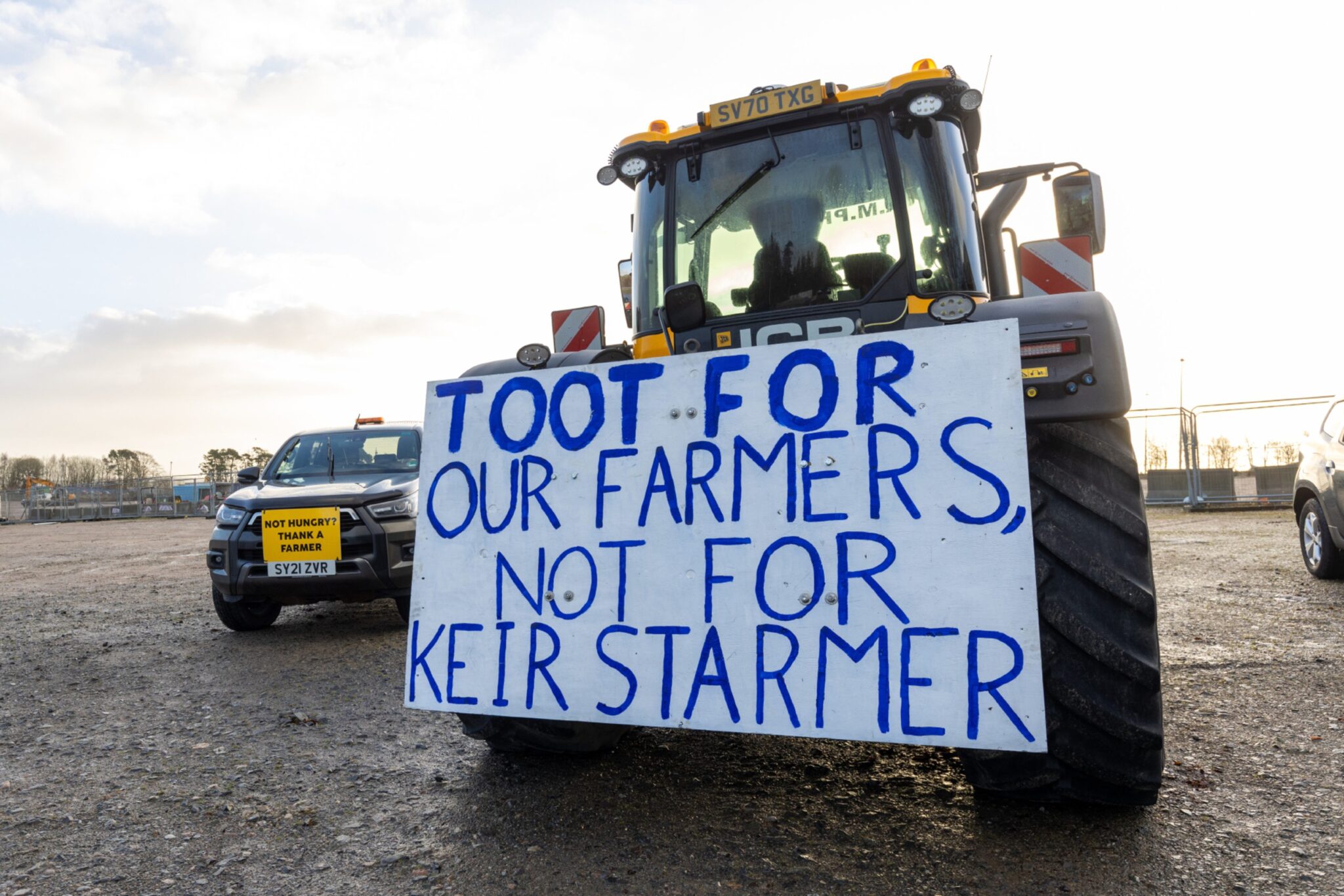 My day at the farmers' rally against the 'family farm tax'
