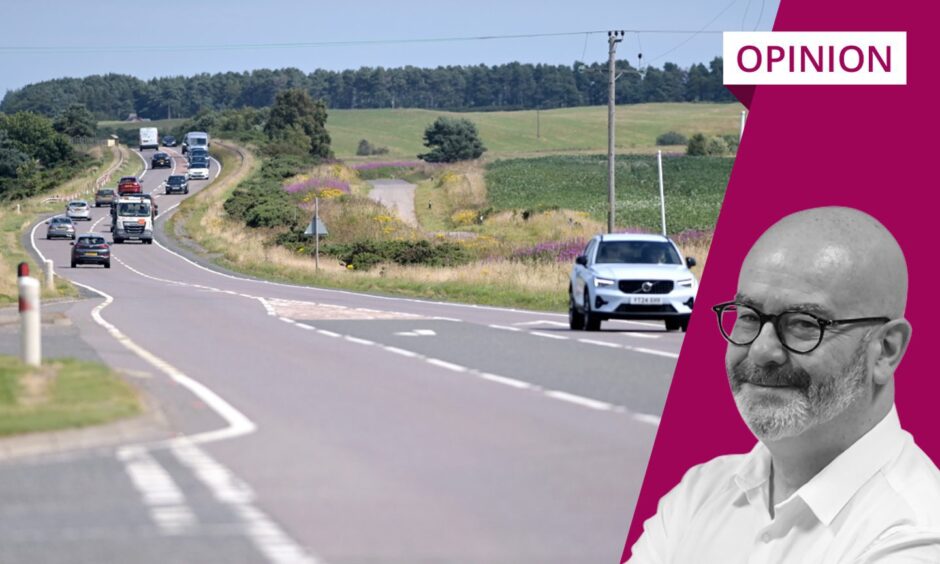 A96 dualling would have happened long ago if it linked Central Belt