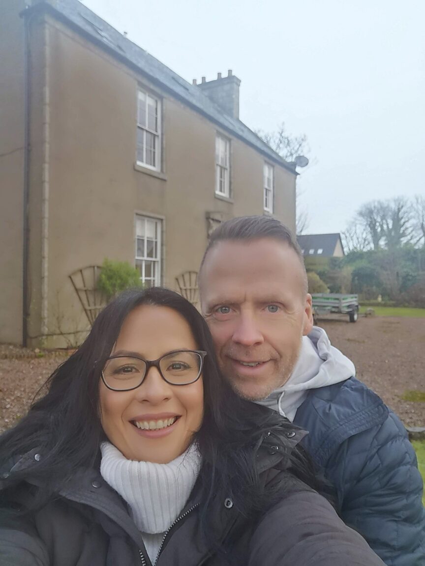 Susan and Gary's magnificent manse near Fyvie on the market at £450,000 ...