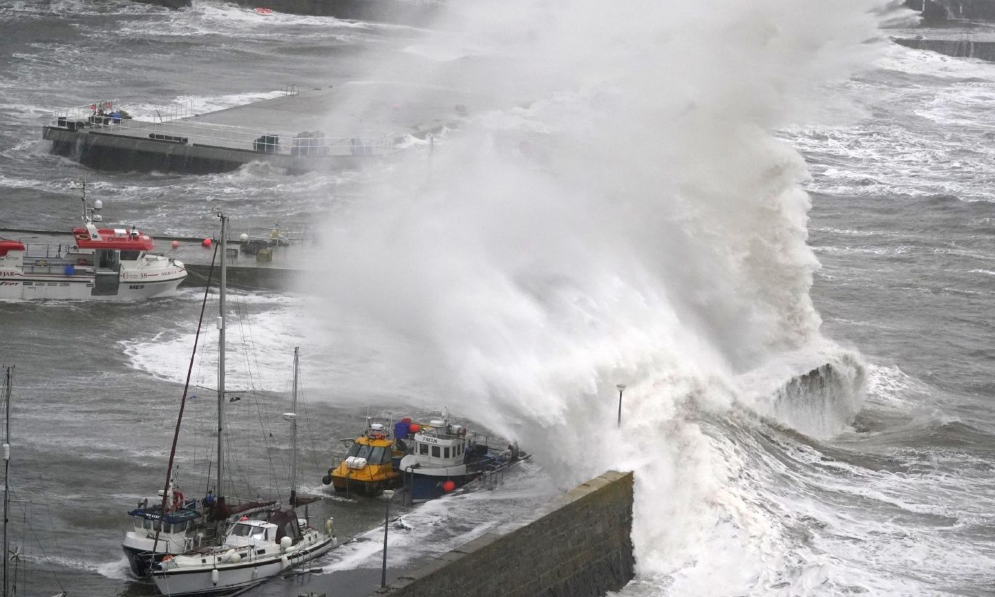 Storm Amy to batter north and north-east with 80mph winds