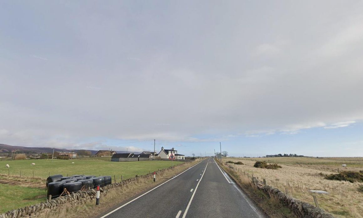 Man hospitalised after two car A9 crash south of Brora