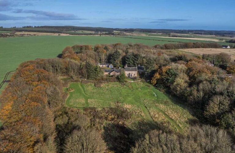 Auquharney House: 21-bed, 7-bath Aberdeenshire mansion for sale