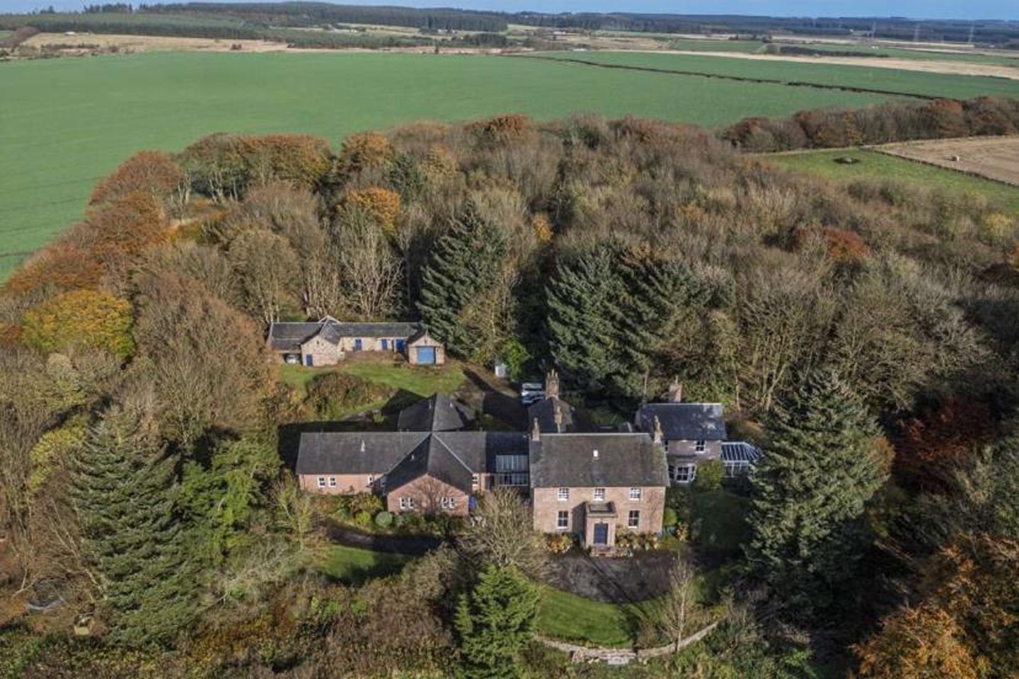 Auquharney House: 21-bed, 7-bath Aberdeenshire mansion for sale