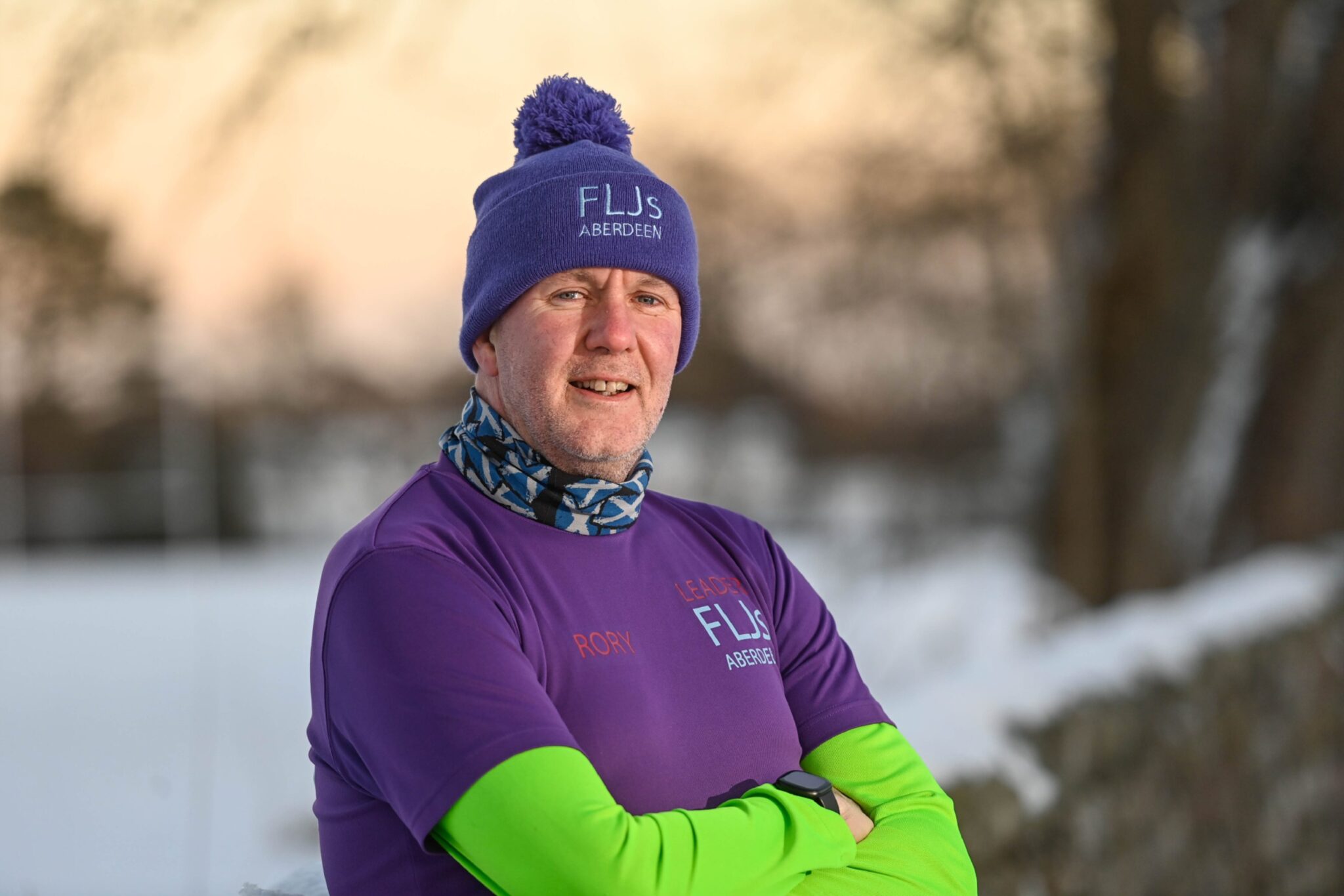 Rory runs first marathon at 58 thanks to free Aberdeen running club