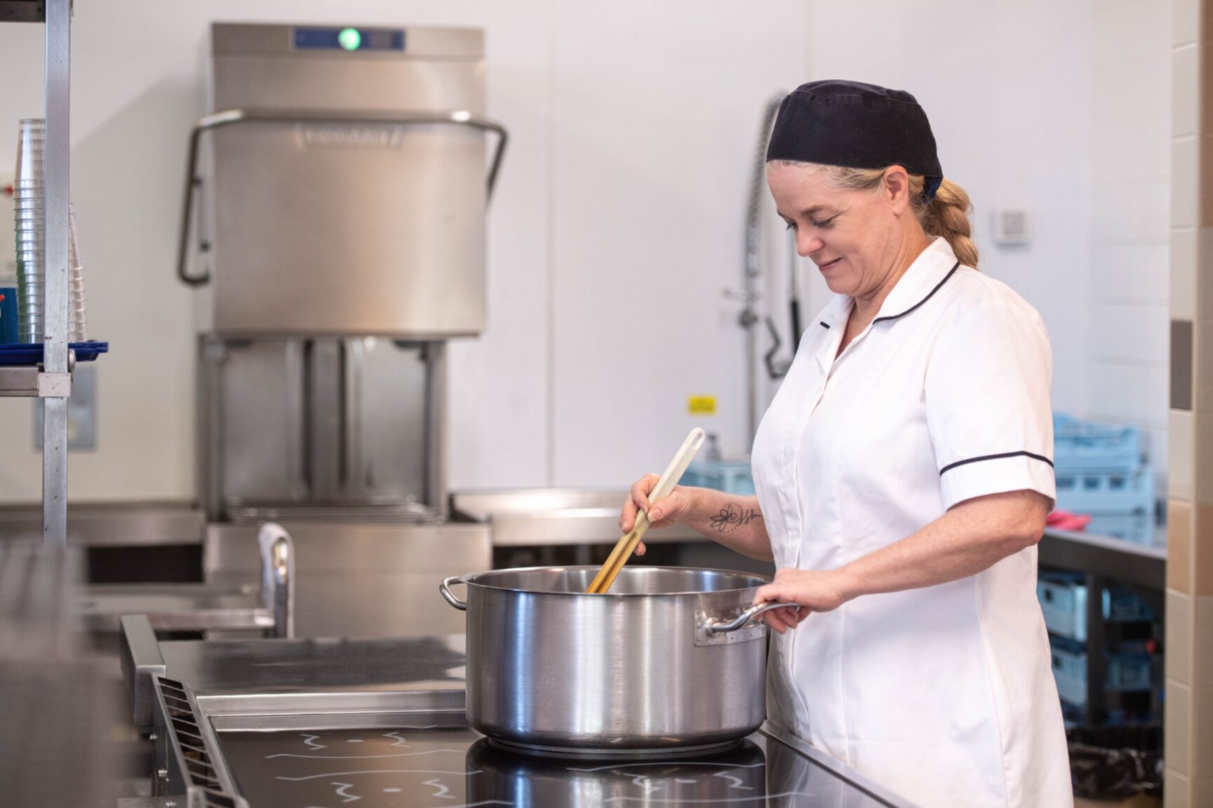 Culter Primary School dinner lady knows every child's name