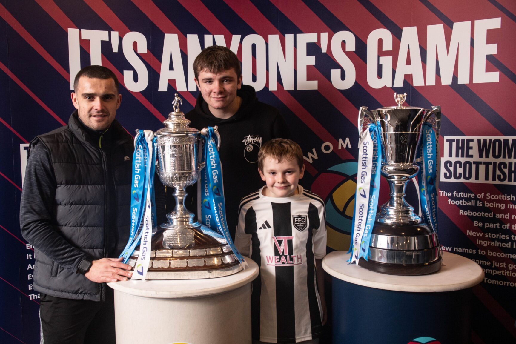 Gallery: Fraserburgh FC fans with the Scottish Cup at special event