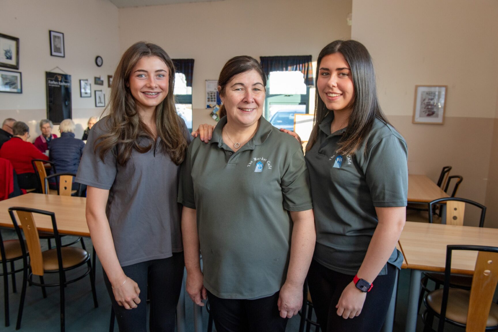 Owner Fiona on 10 years running The Market Cafe in Huntly