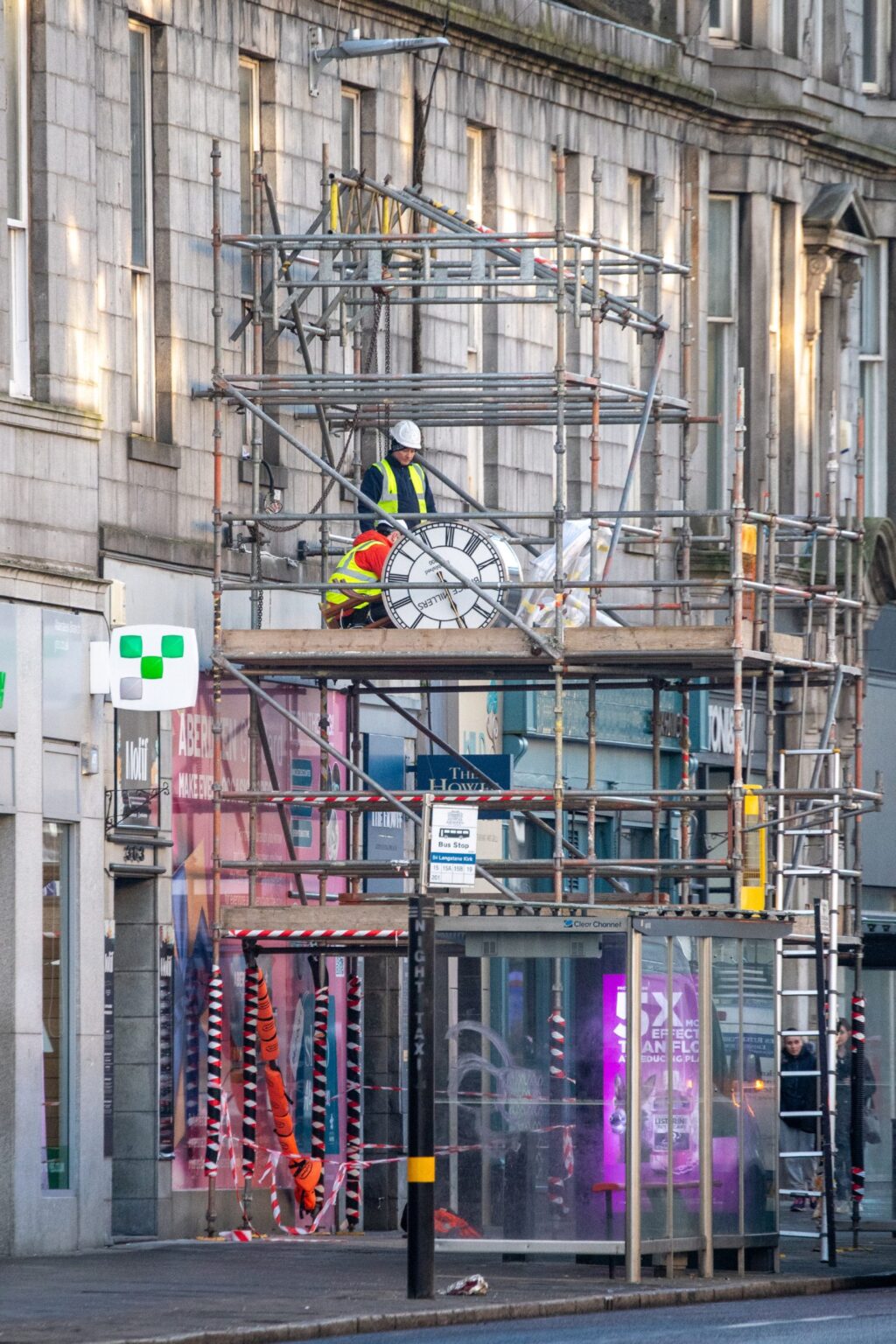 Bruce Miller clock repairs: Owner's son fixes Aberdeen landmark