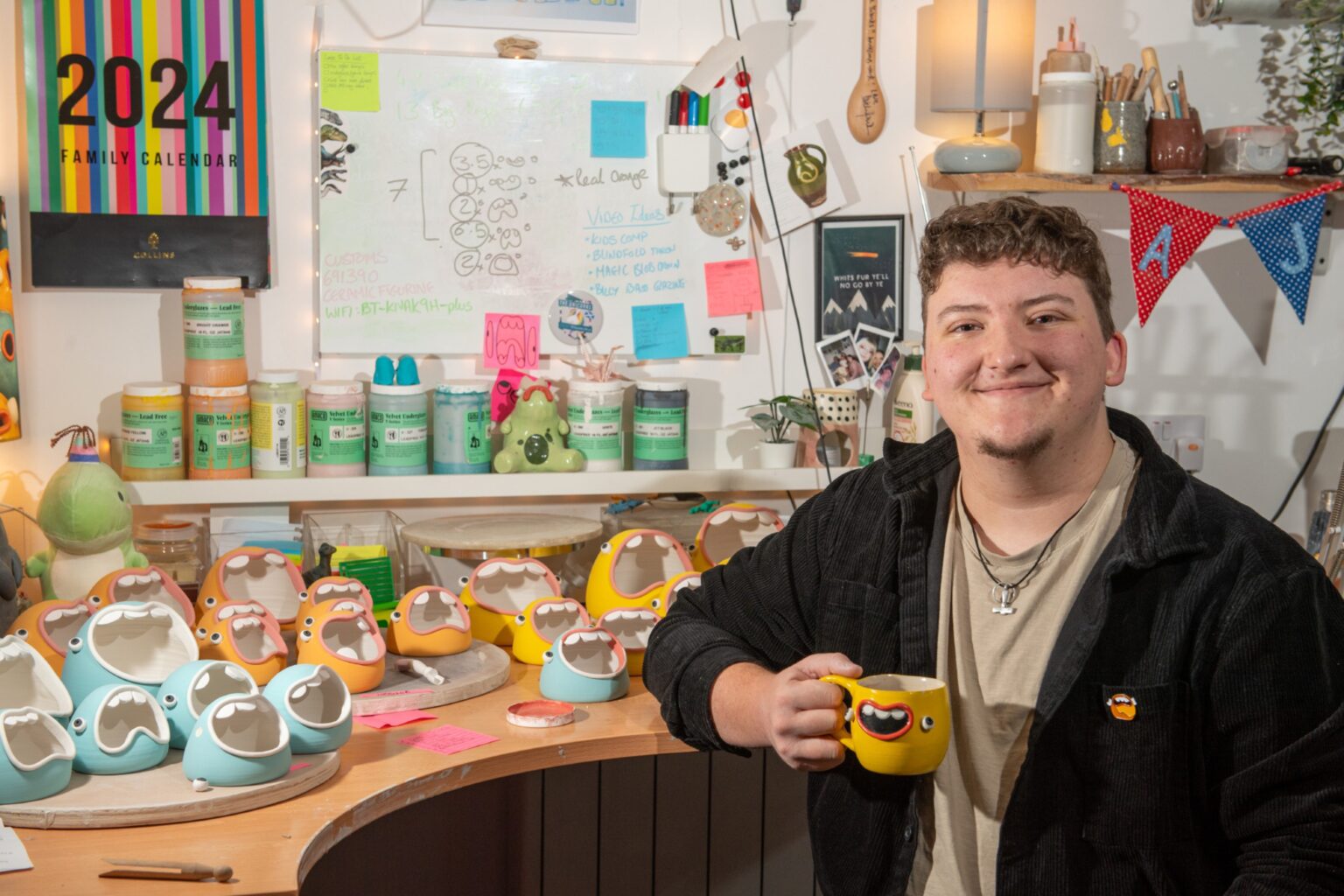 AJ Simpson opens up about life since Pottery Throwdown success