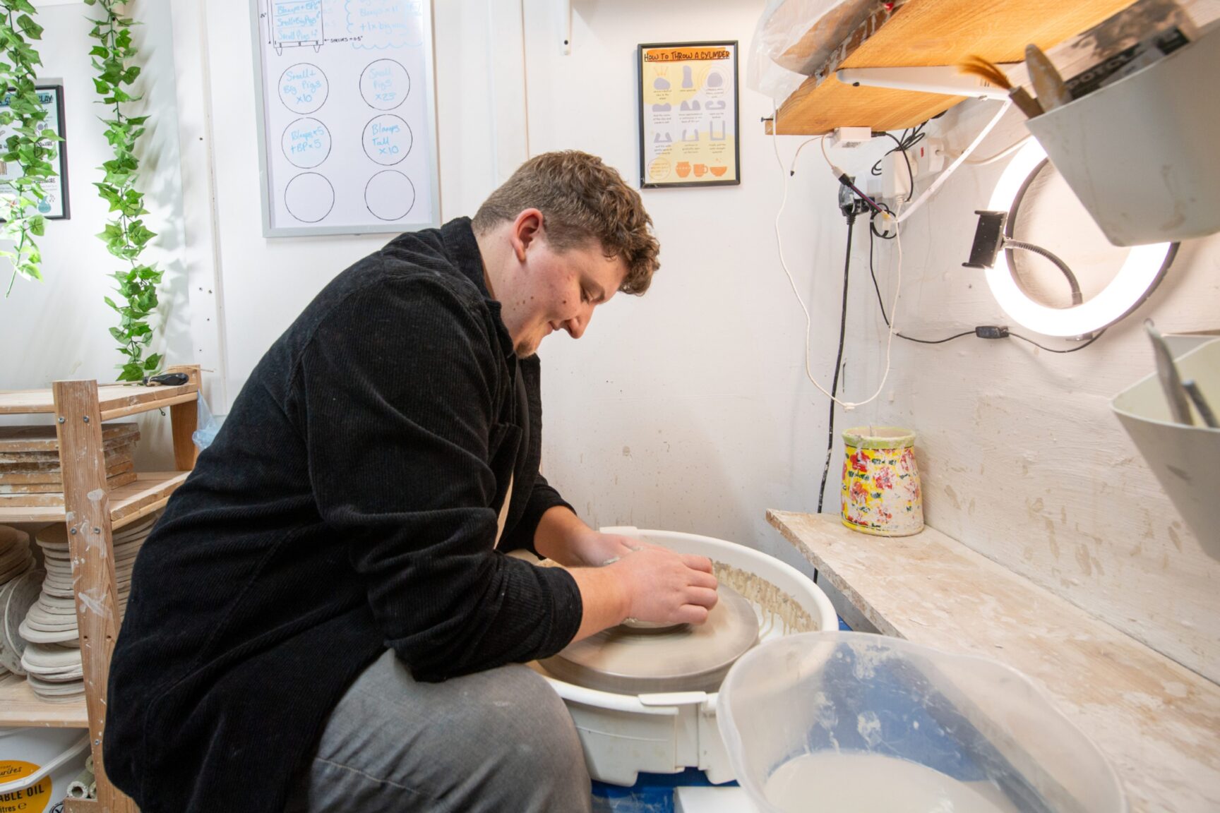 AJ Simpson opens up about life since Pottery Throwdown success