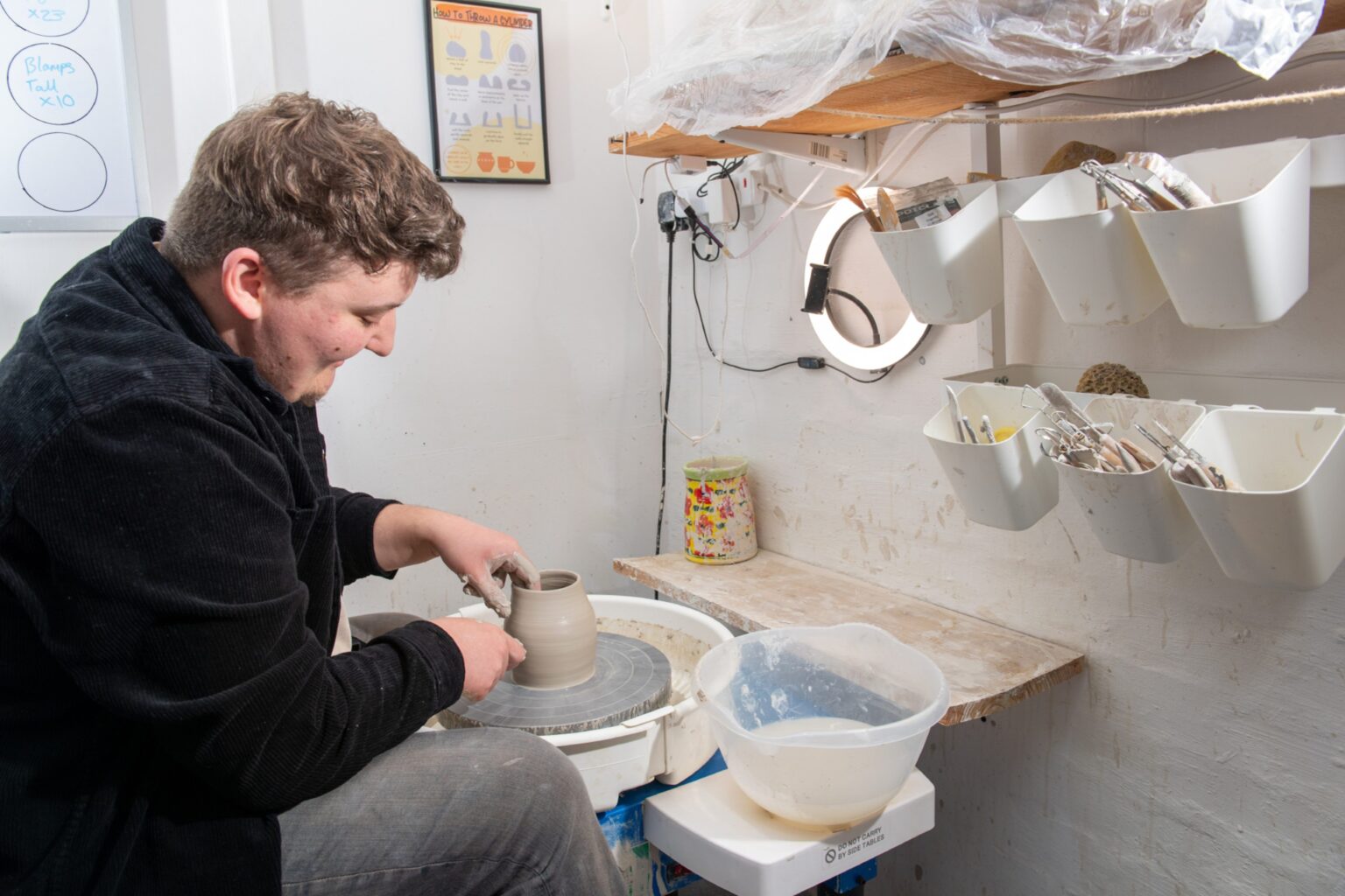AJ Simpson opens up about life since Pottery Throwdown success