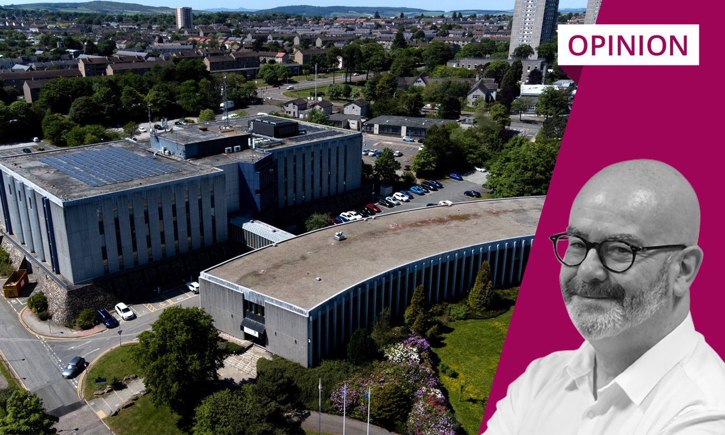 Council cuts in Aberdeenshire should start at the top