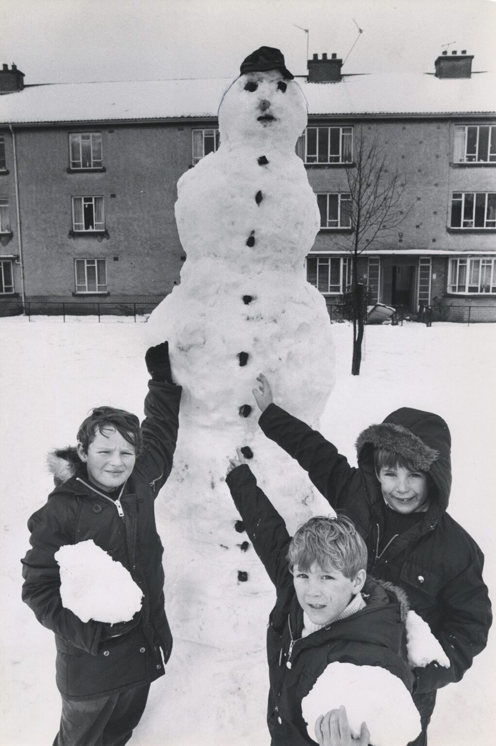 The story behind Aberdeen's famous giant snowman in 1963
