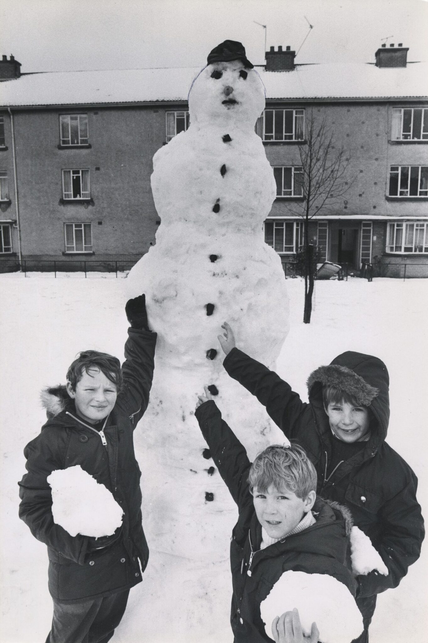 The story behind Aberdeen's famous giant snowman in 1963