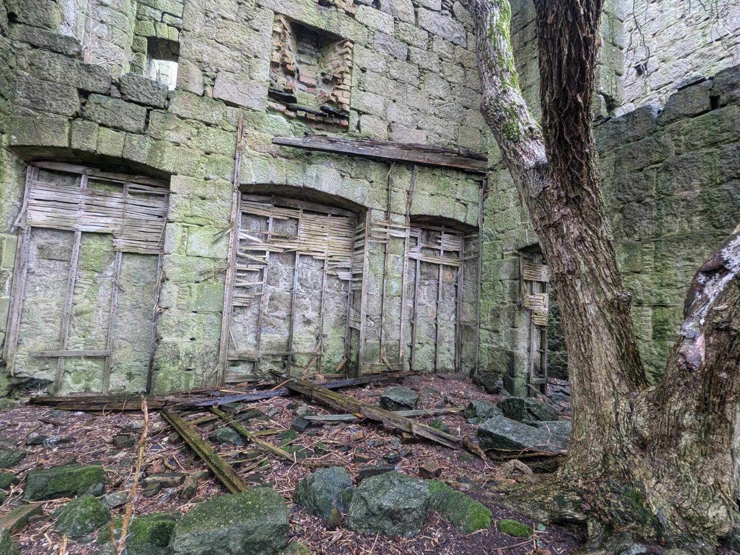 What's the story behind derelict Strichen House?