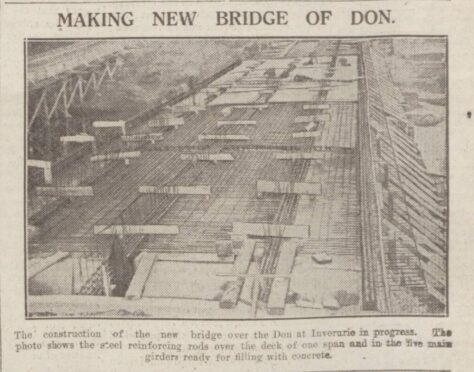 The story of the Don Bridge in Inverurie 100 years after it opened