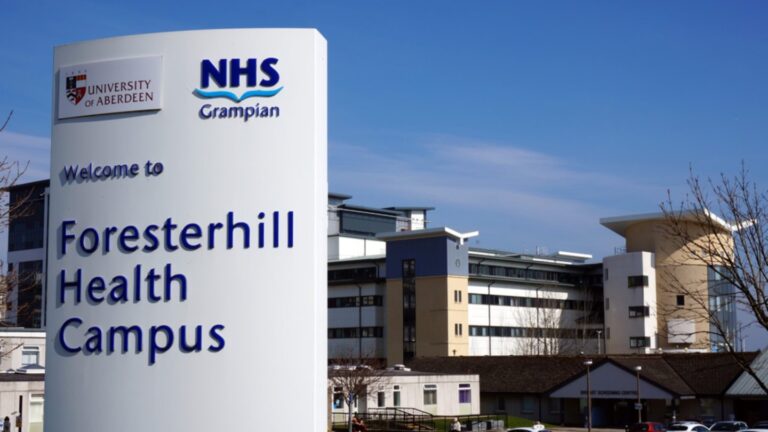 Fire breaks out at Foresterhill Health Campus in Aberdeen