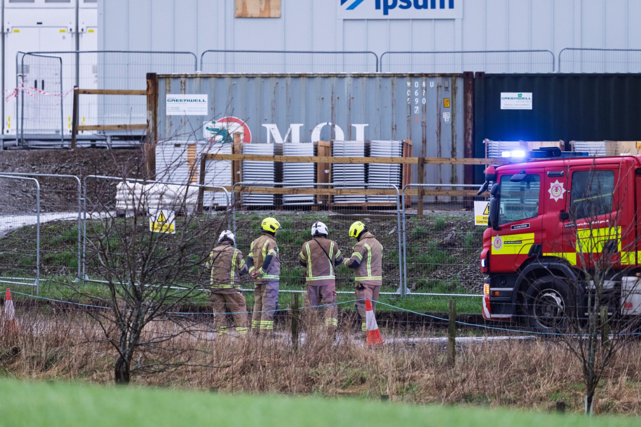 Fire at Rothienorman battery storage facility