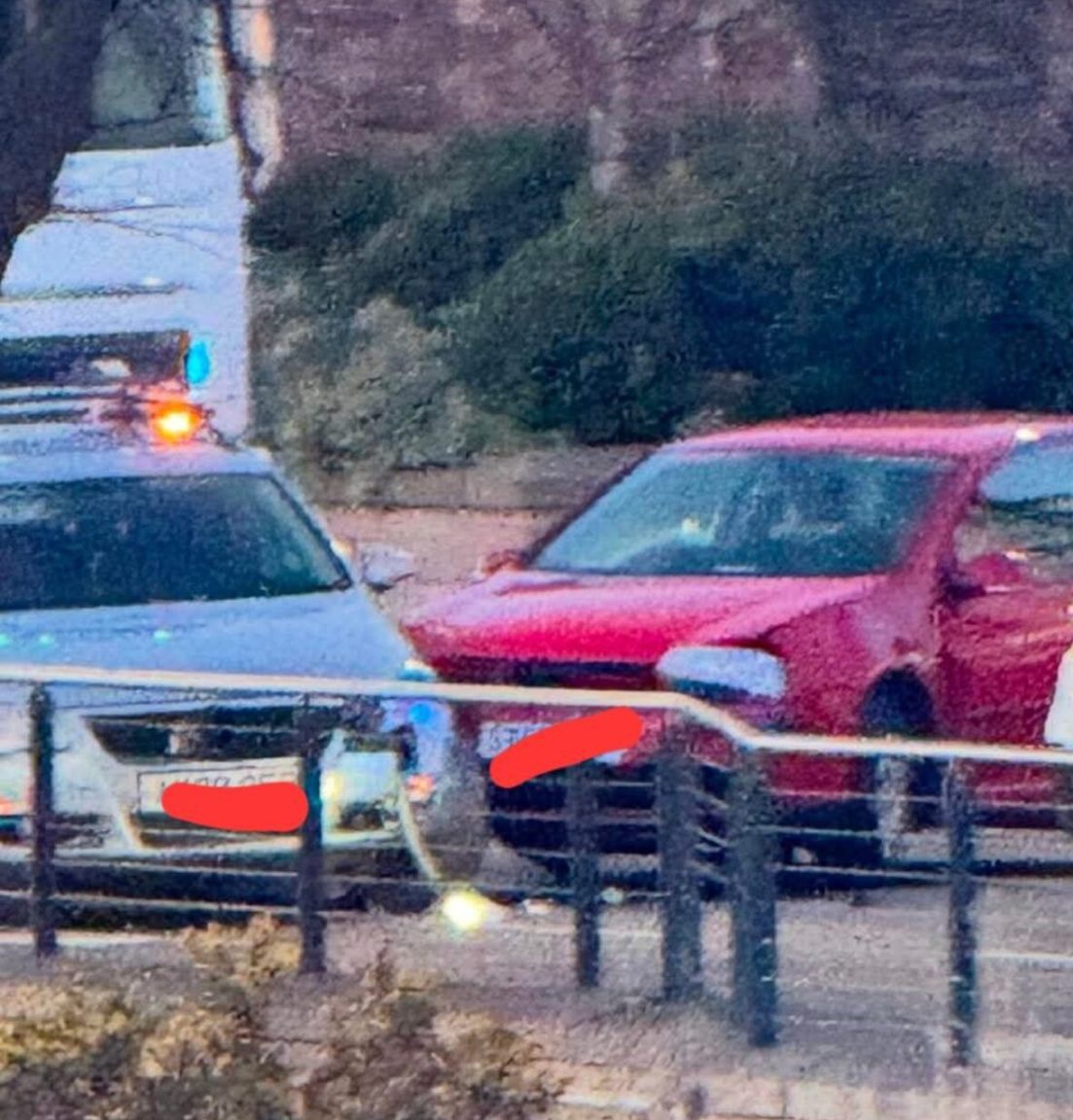 Inverness road closed after two-car crash