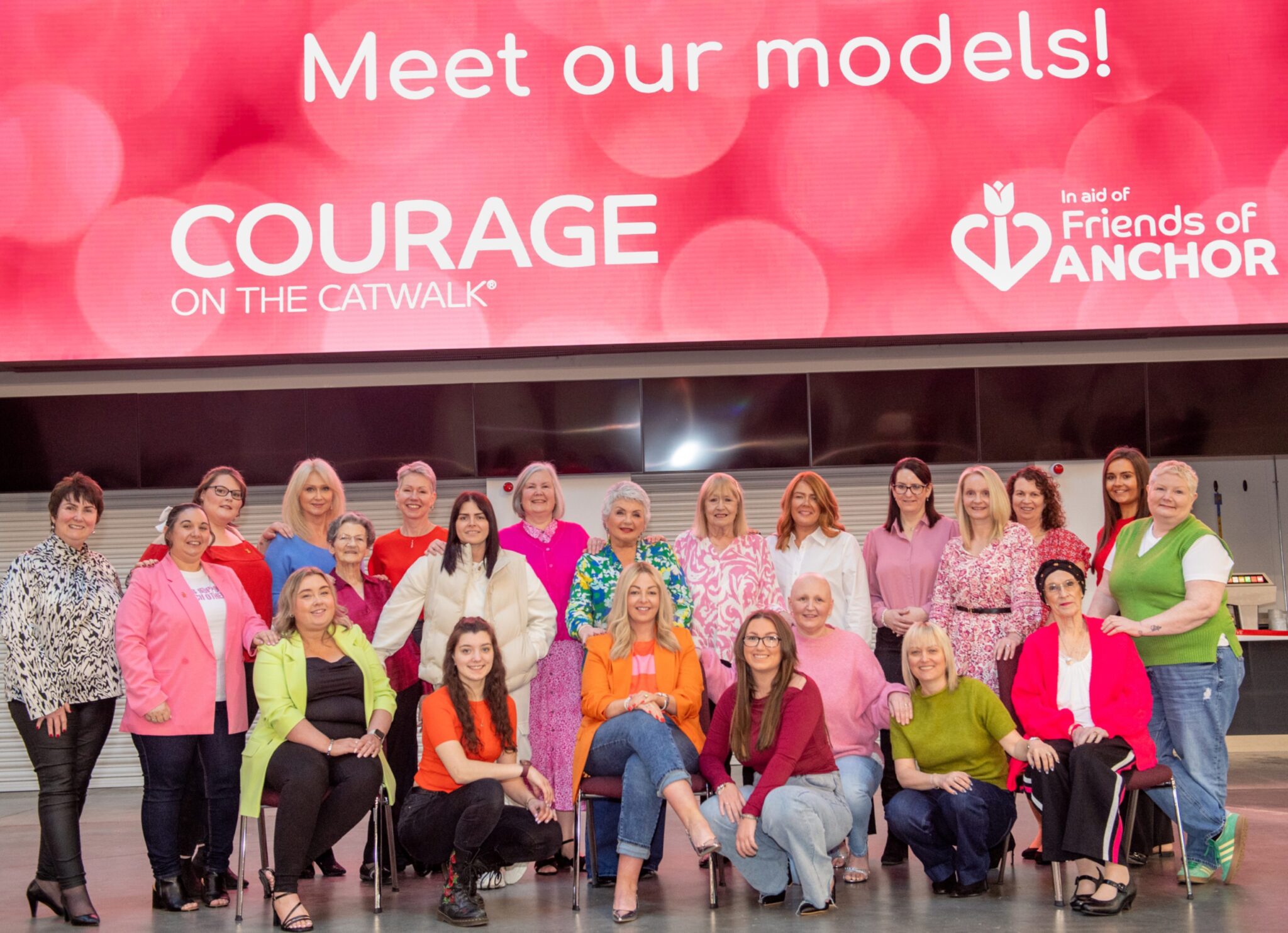 Courage on the Catwalk line-up of models for 2025 event