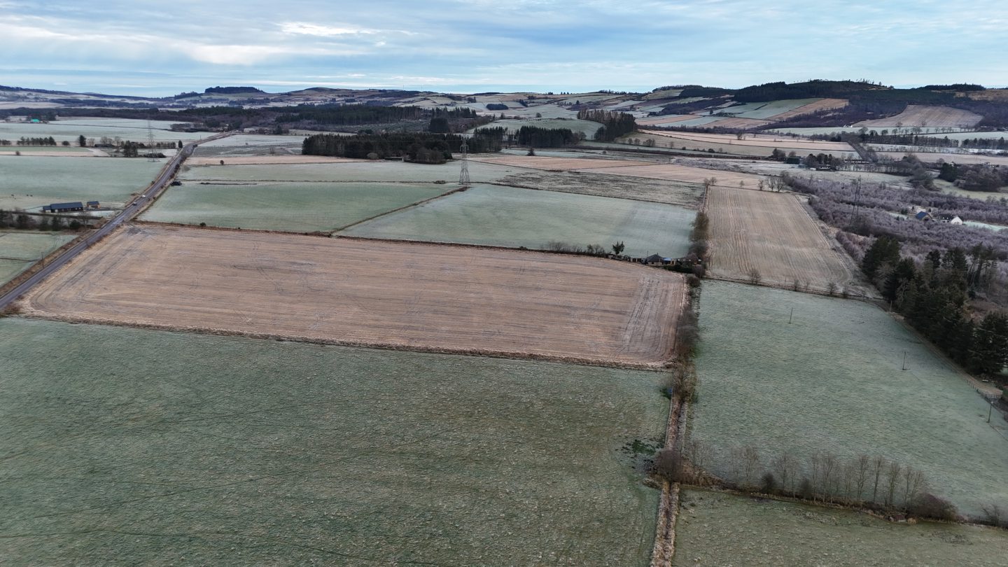 Three parcels of land being sold near Huntly
